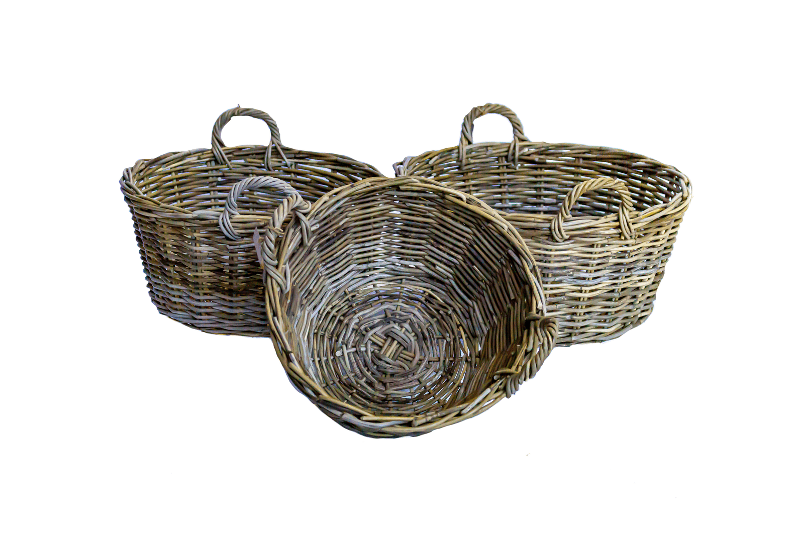 Medium Round Rattan Planter Basket – The Hideaway